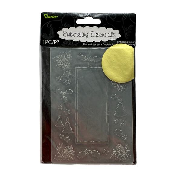 Darice | Office | Embossing Essentials New Tree With Pinecones ...